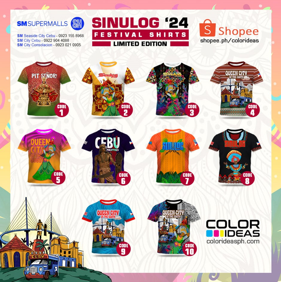 Wear your Vibe : Sinulog Shirt that fits your personality. – COLOR IDEAS®